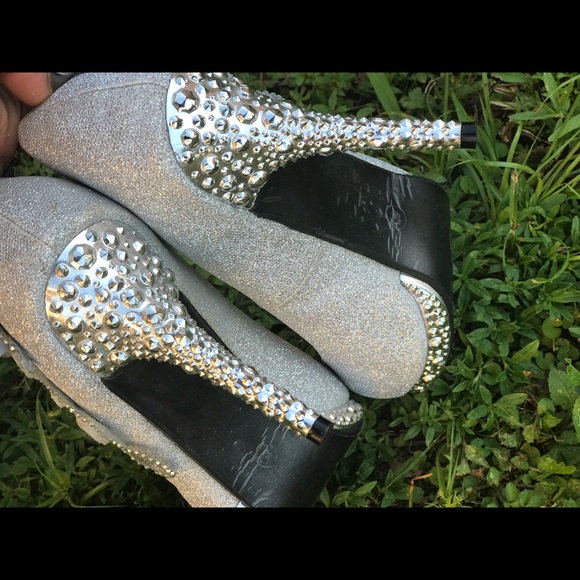 Shoes | Bedazzled Heels Custom Made | Poshmark